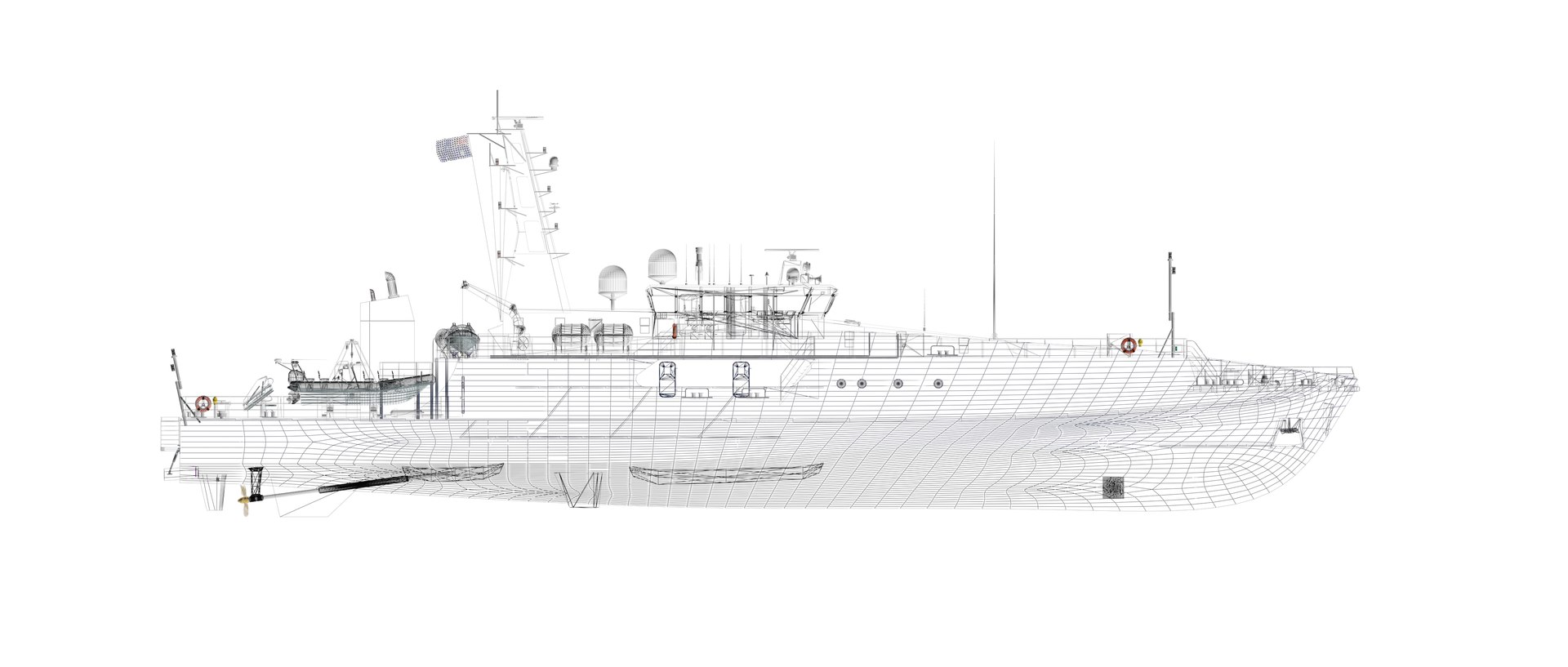 3D Cape Class Patrol Boat - ADV Cape Inscription - TurboSquid 2078580