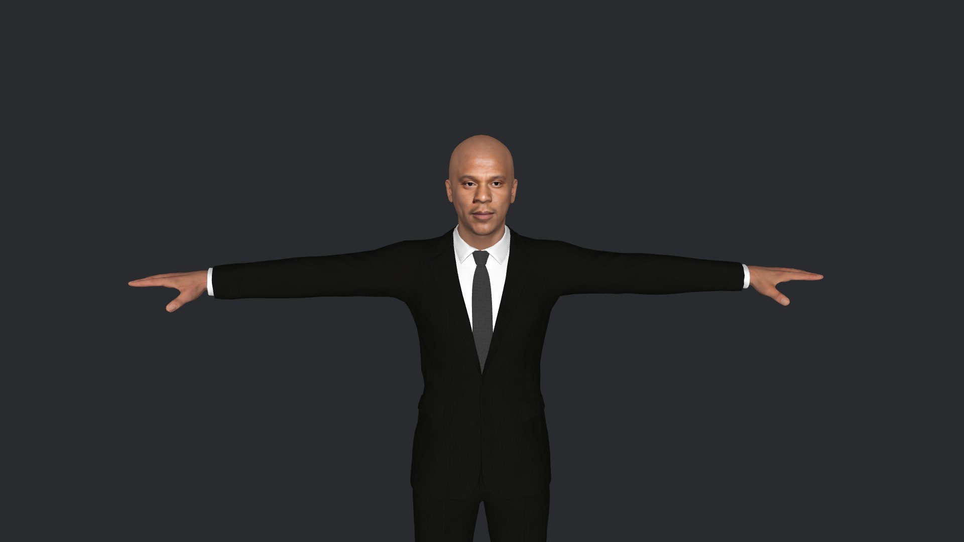Jay Z Hyper Realistic Full Body Fully Rigged Character 3D Model ...