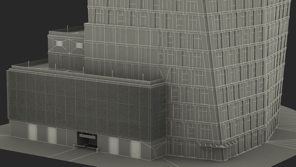 3D Twisted Skyscraper - TurboSquid 1763477