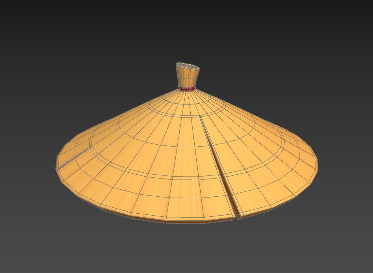 Chinese Conical Hat Model - TurboSquid 1556521