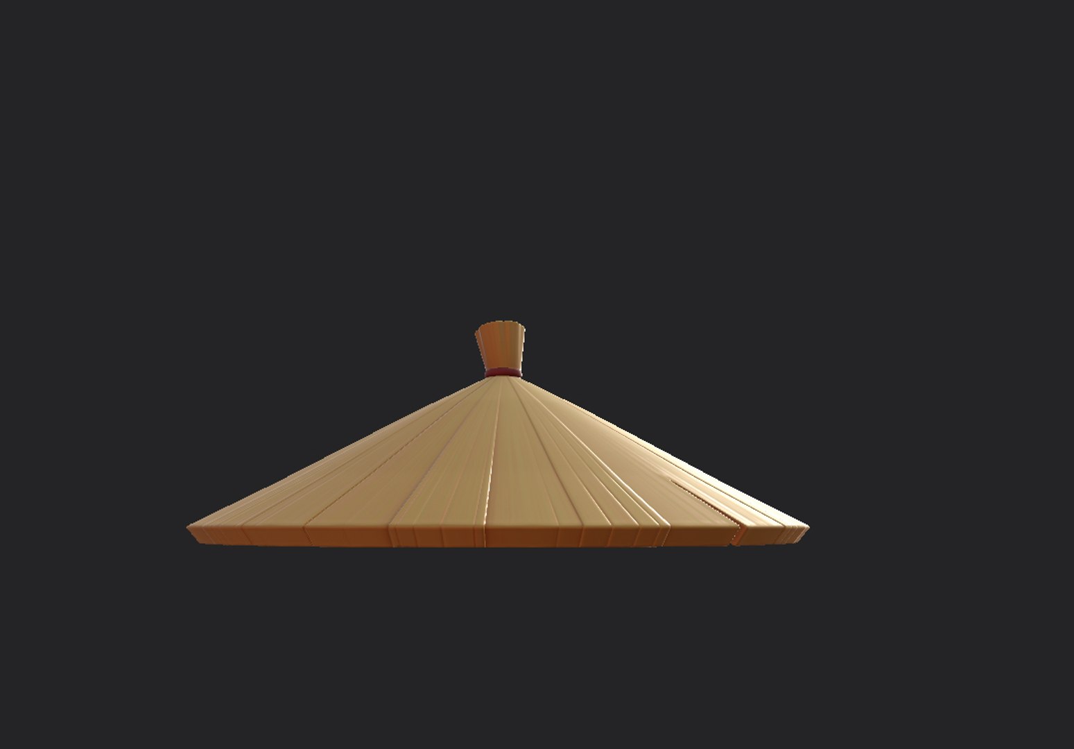 Chinese Conical Hat Model - TurboSquid 1556521