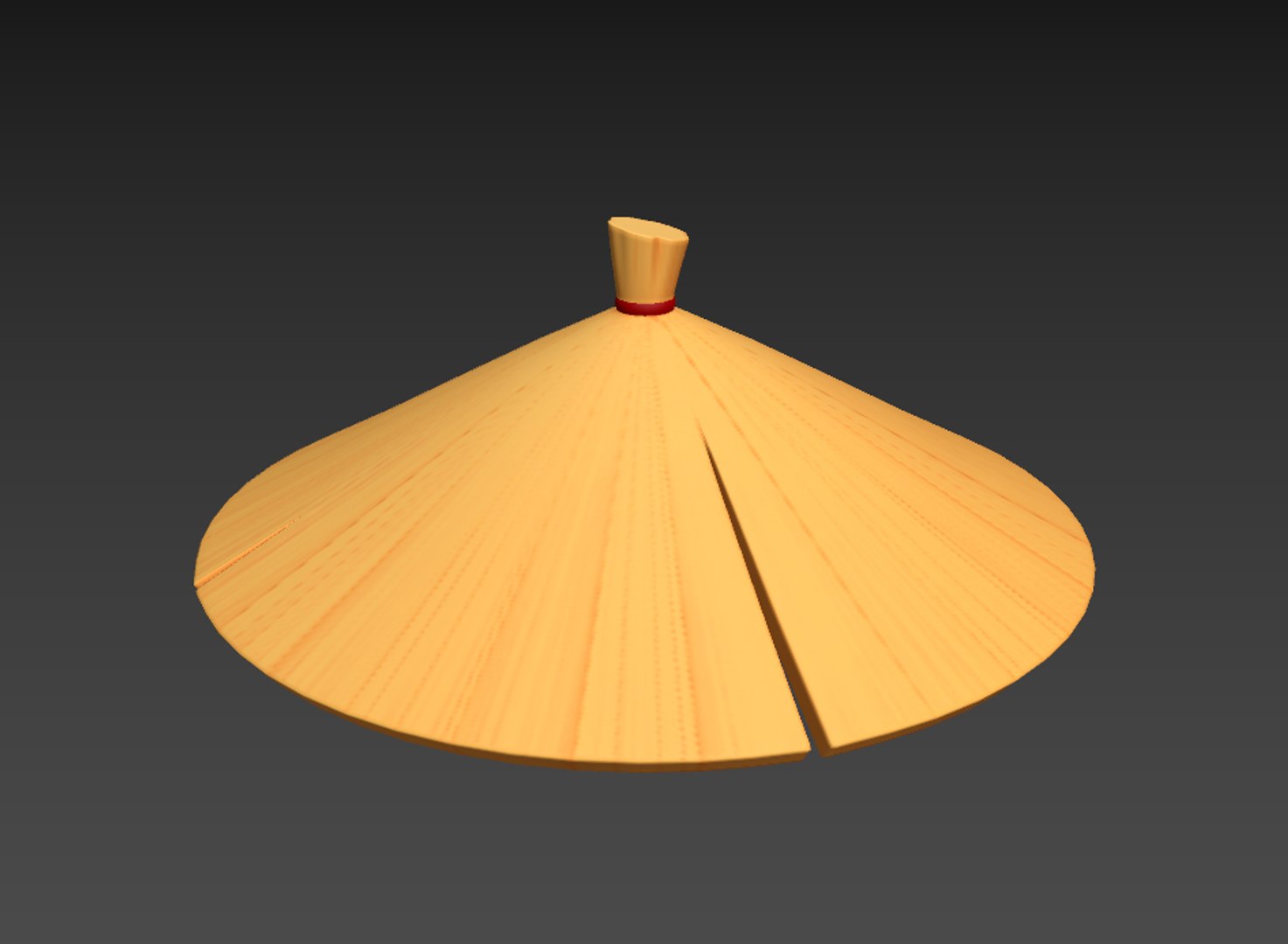Chinese Conical Hat Model - TurboSquid 1556521