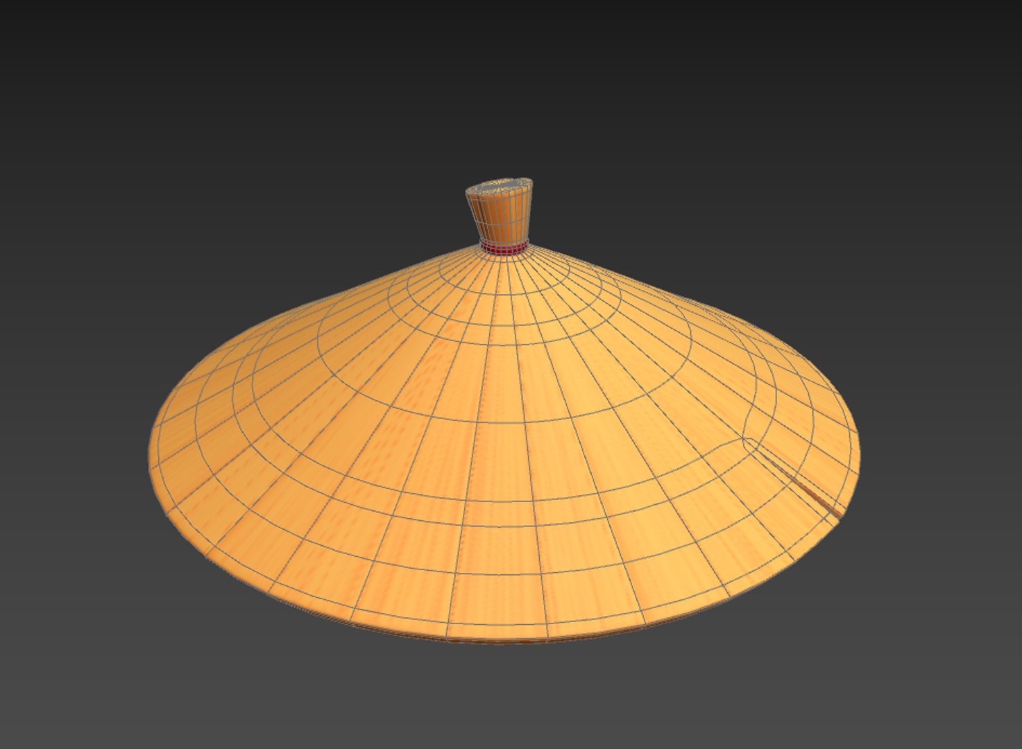 Chinese Conical Hat Model - TurboSquid 1556521