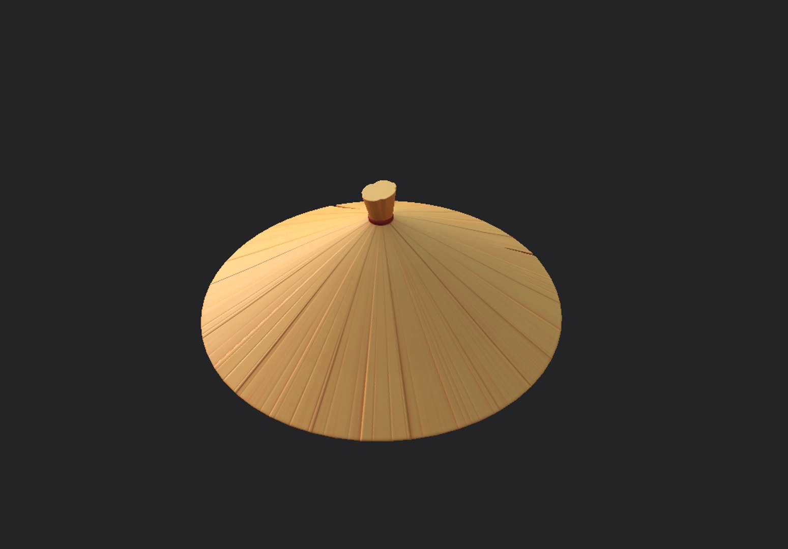 Chinese Conical Hat Model - TurboSquid 1556521