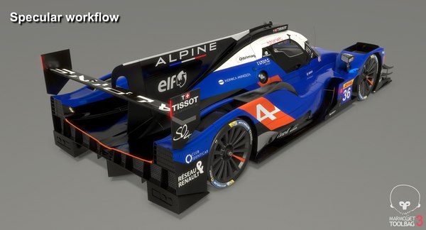 Signatech alpine elf wec 3D - TurboSquid 1549006