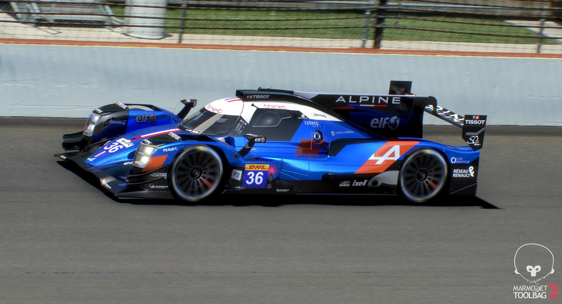 Signatech Alpine Elf Wec 3D - TurboSquid 1549006