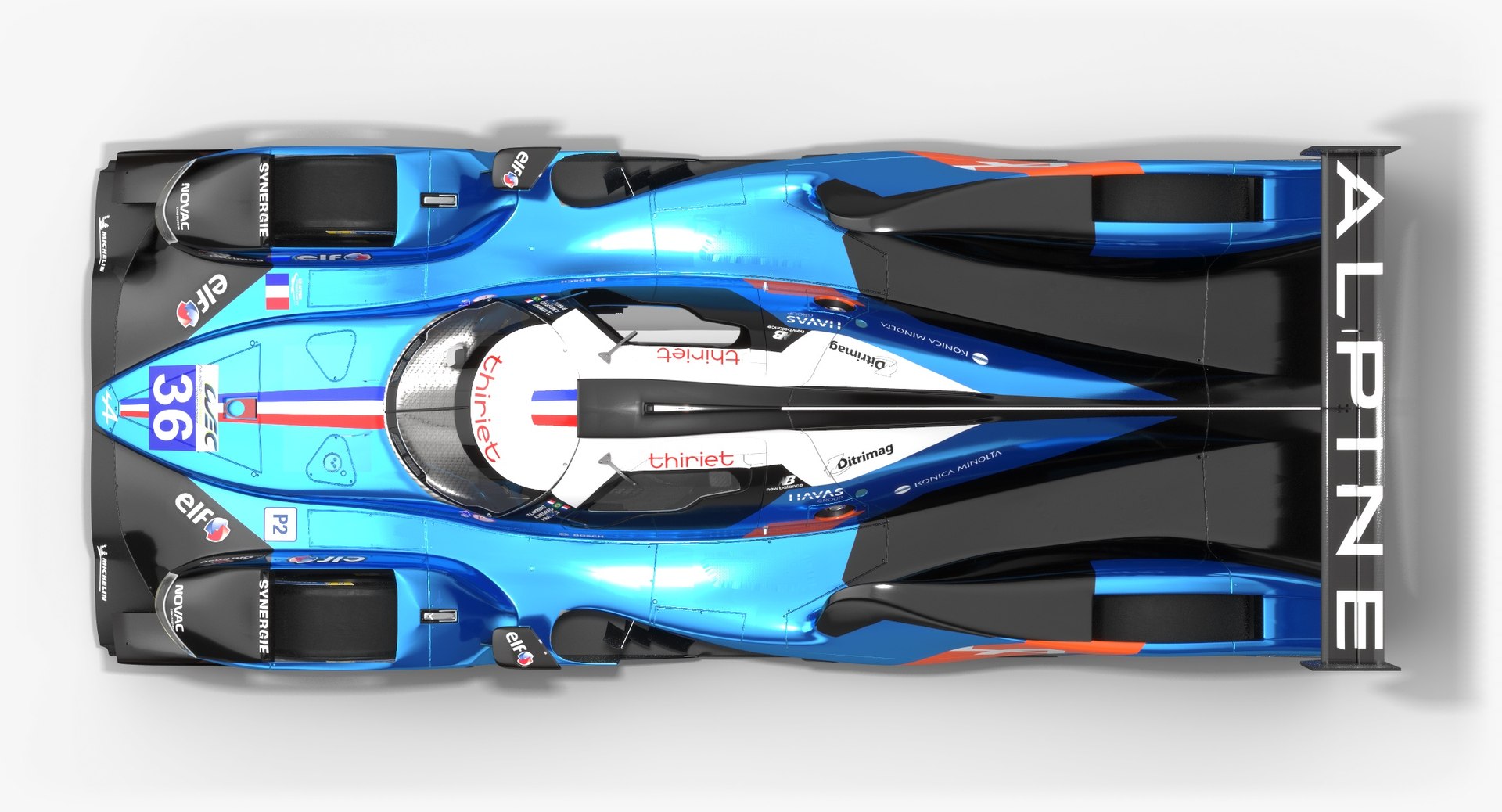 Signatech alpine elf wec 3D - TurboSquid 1549006