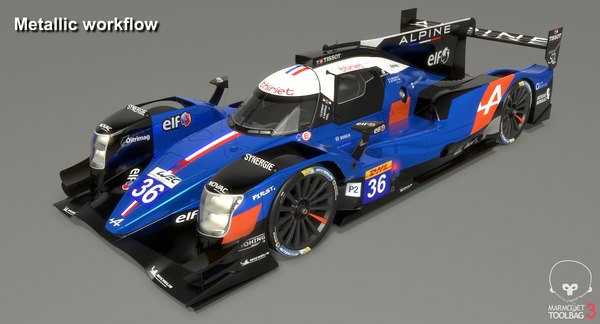 Signatech alpine elf wec 3D - TurboSquid 1549006