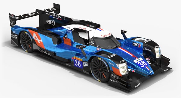 Signatech alpine elf wec 3D - TurboSquid 1549006