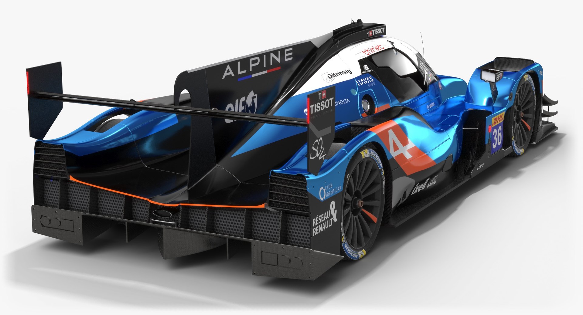 Signatech alpine elf wec 3D - TurboSquid 1549006