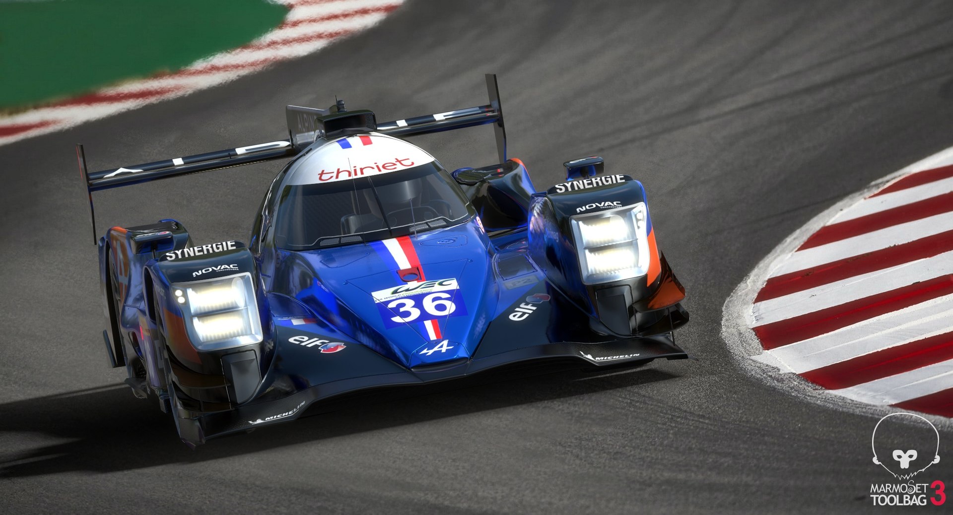 Signatech alpine elf wec 3D - TurboSquid 1549006