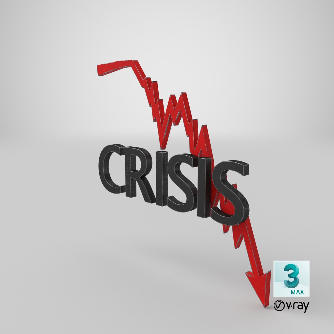 3D Model Crisis Graph - TurboSquid 1534688