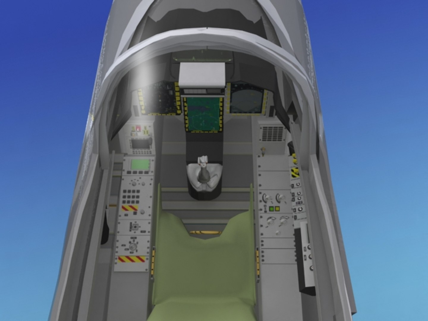 Cockpit Saab Jas 39 Max