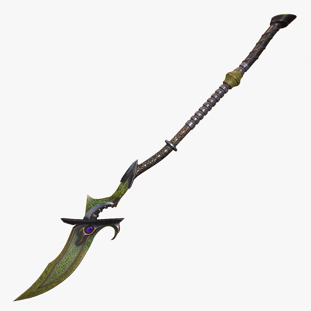 3D Combat Staff 3 Model - TurboSquid 2115133