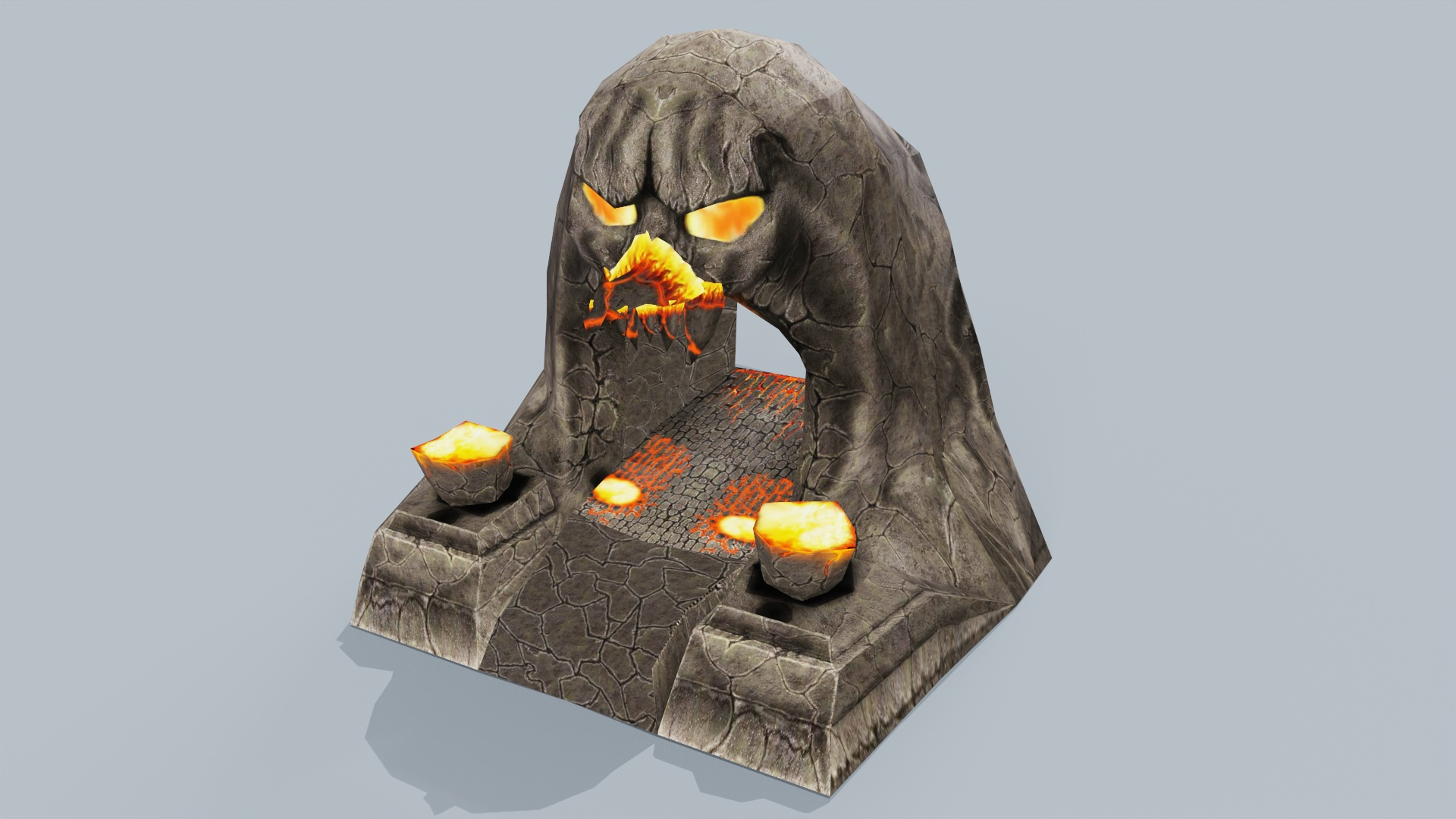 Lava Gate 3D Model - TurboSquid 2177490
