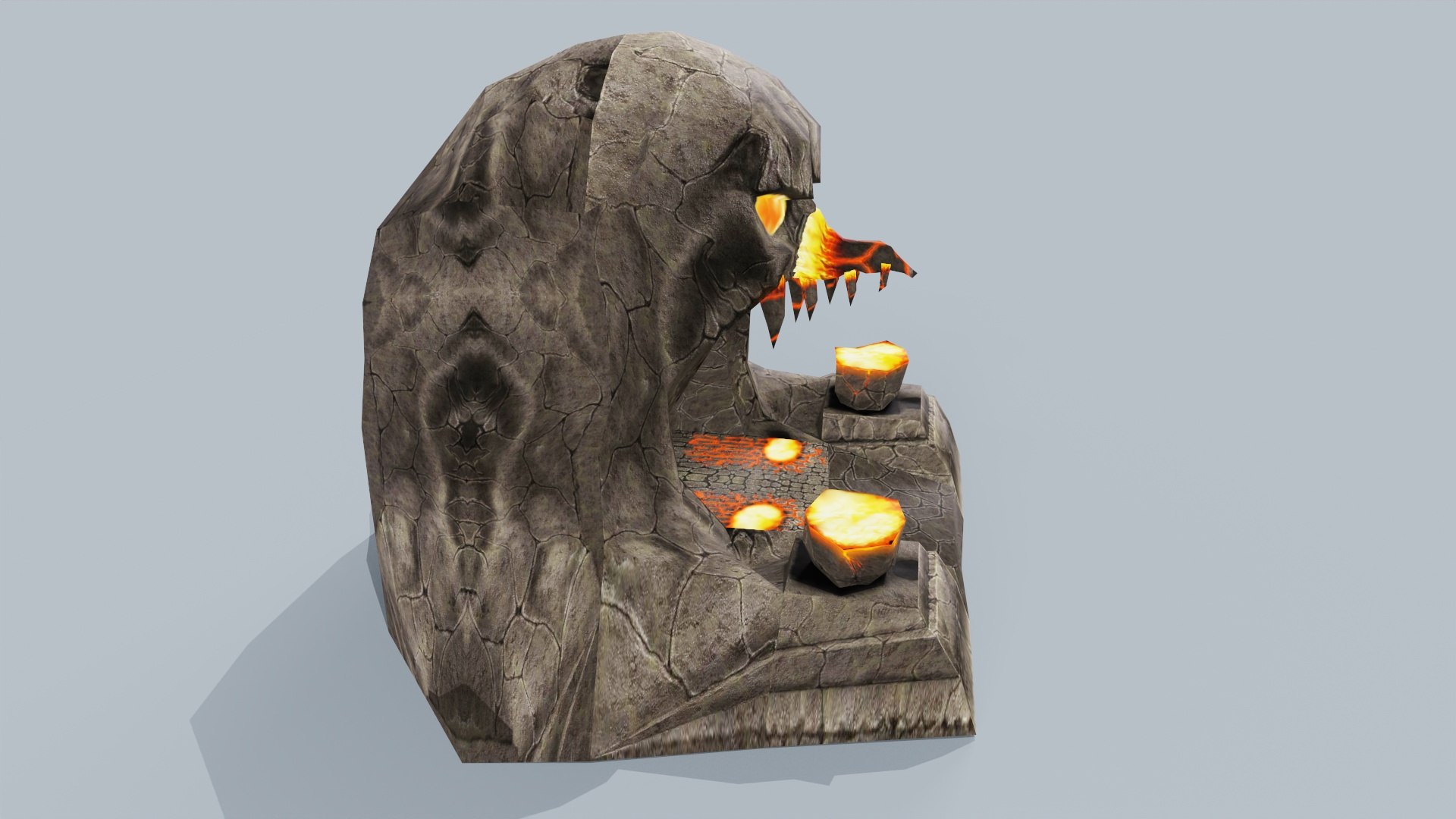 Lava Gate 3D Model - TurboSquid 2177490