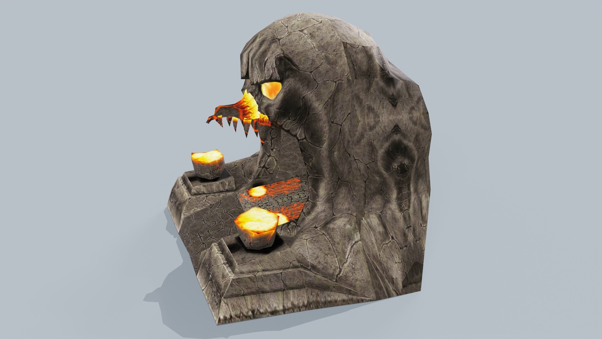 Lava Gate 3D Model - TurboSquid 2177490