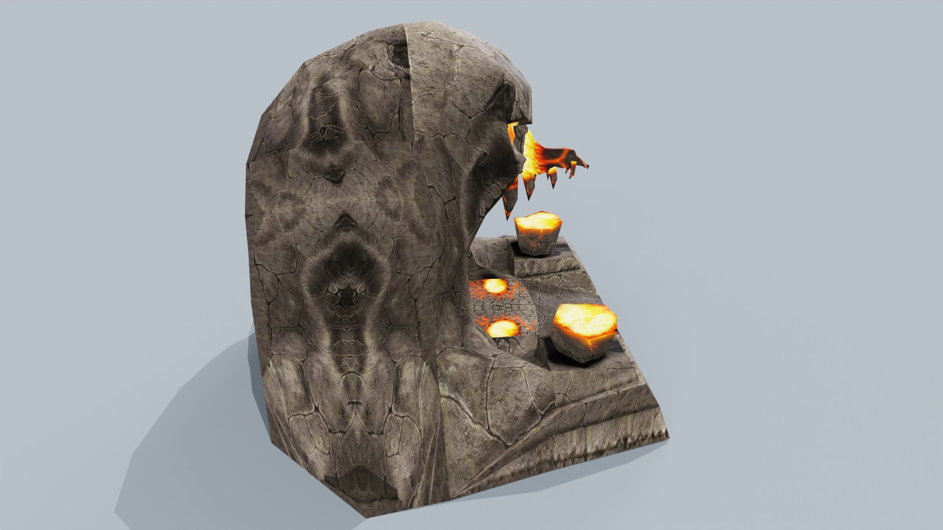 Lava Gate 3D Model - TurboSquid 2177490