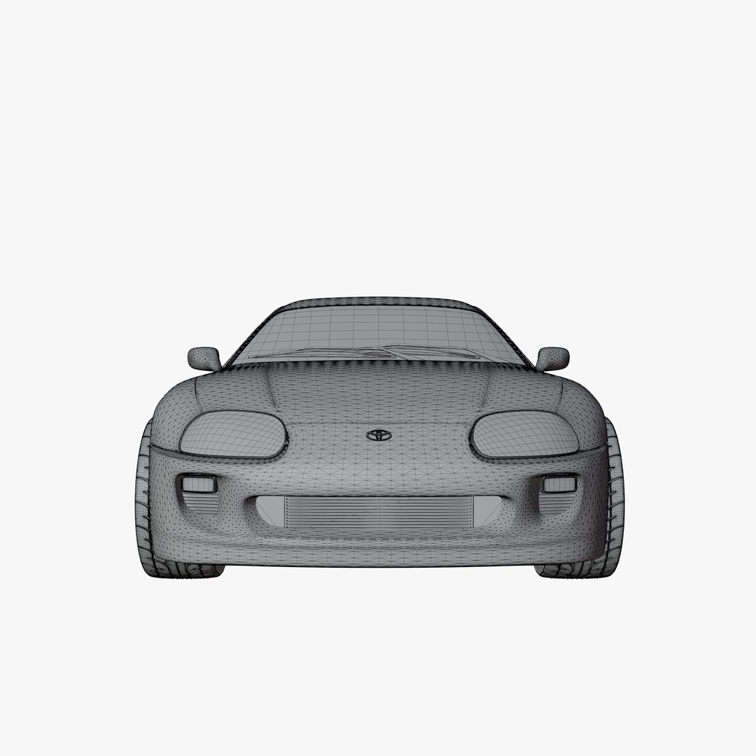Toyota Supra 3D Model - TurboSquid 2031870