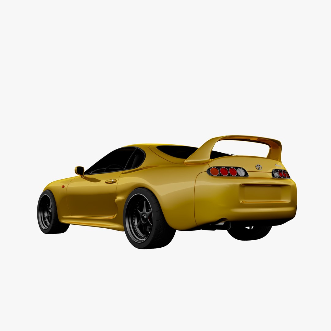 Toyota Supra 3D Model - TurboSquid 2031870