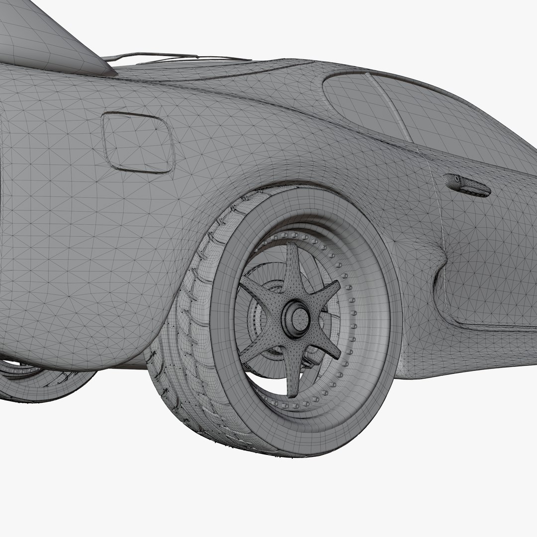 Toyota Supra 3D Model - TurboSquid 2031870