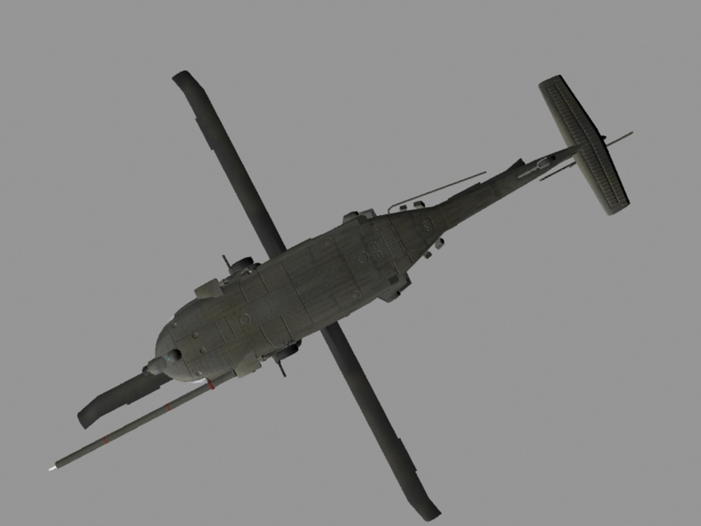 Mh-60k Nighthawk Transport 3d Model