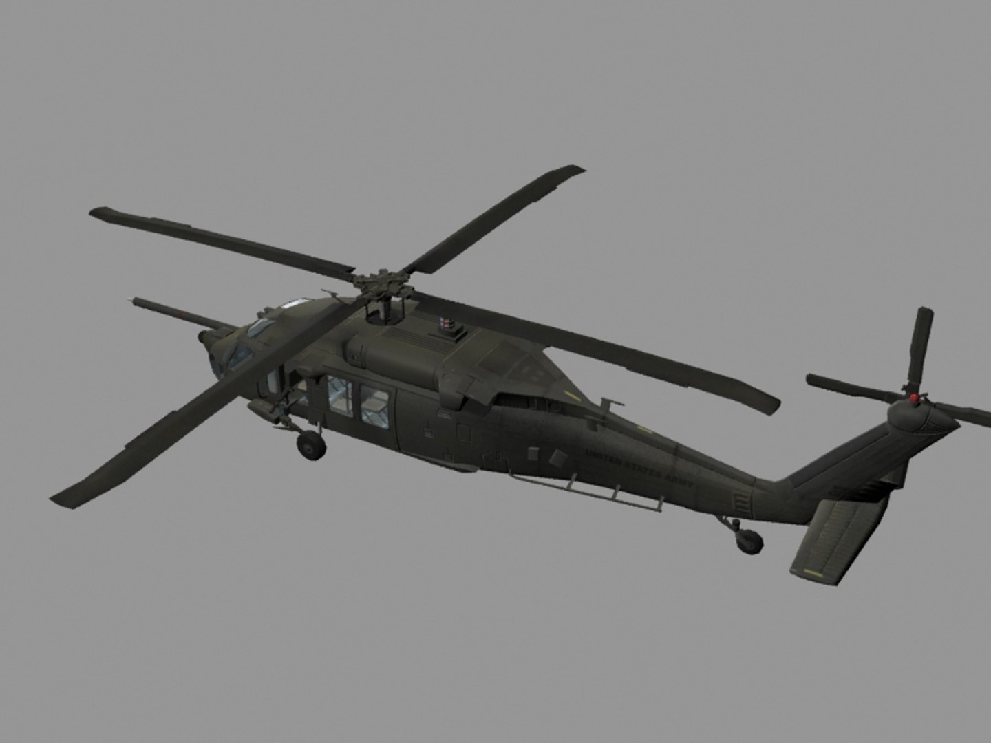Mh-60k Nighthawk Transport 3d Model