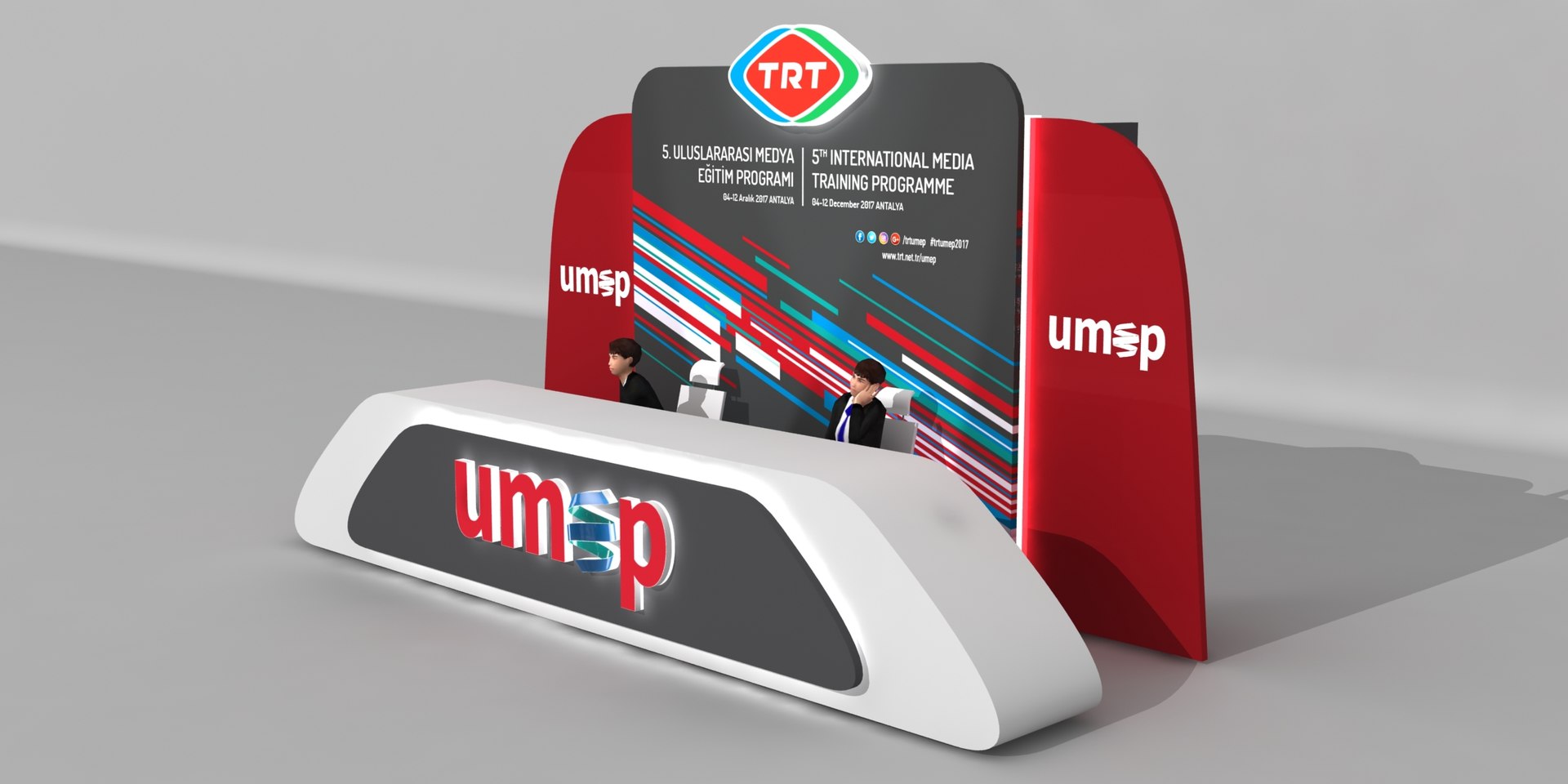 Registration desk meeting 3D model - TurboSquid 1534163