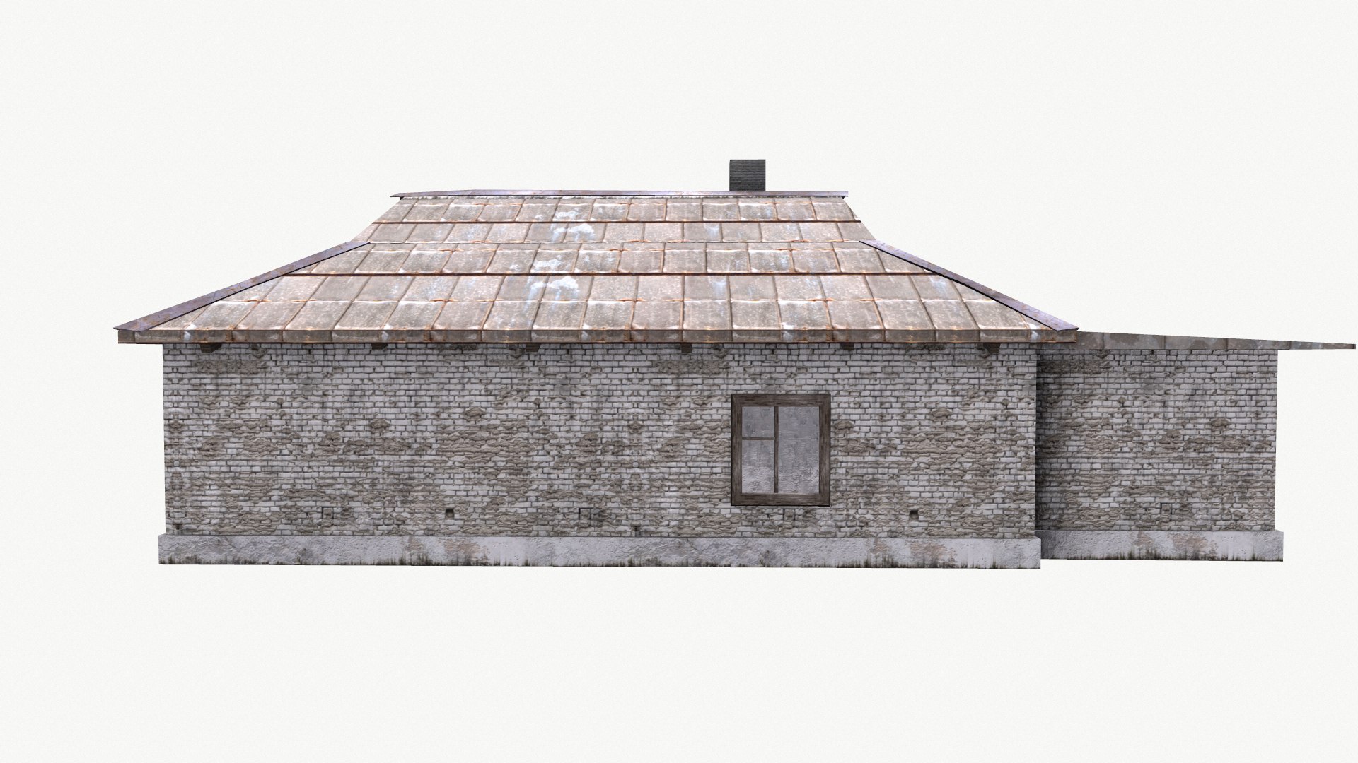 3D Old House Model - TurboSquid 1294394
