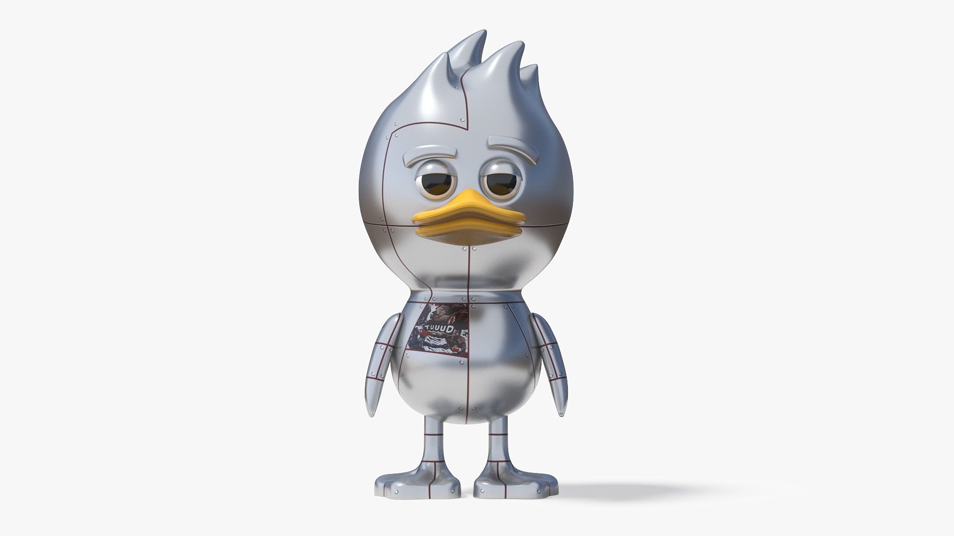 3D TUD Toy Chrome Model - TurboSquid 2279900