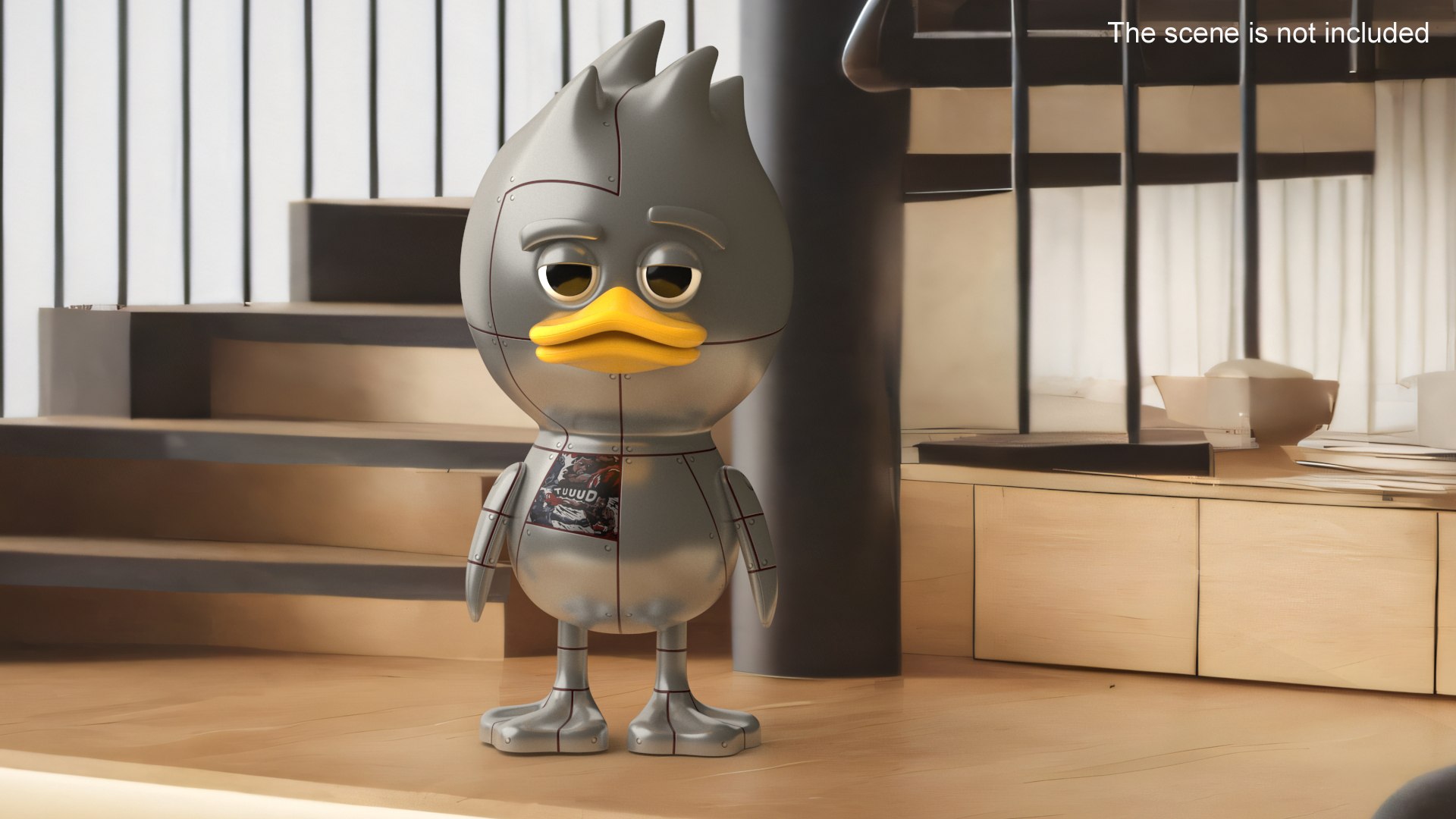3D TUD Toy Chrome Model - TurboSquid 2279900