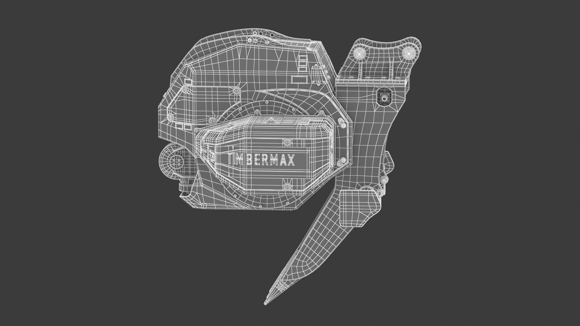 TimberMAX T20 Excavator Mounted 3D Model - TurboSquid 2047185