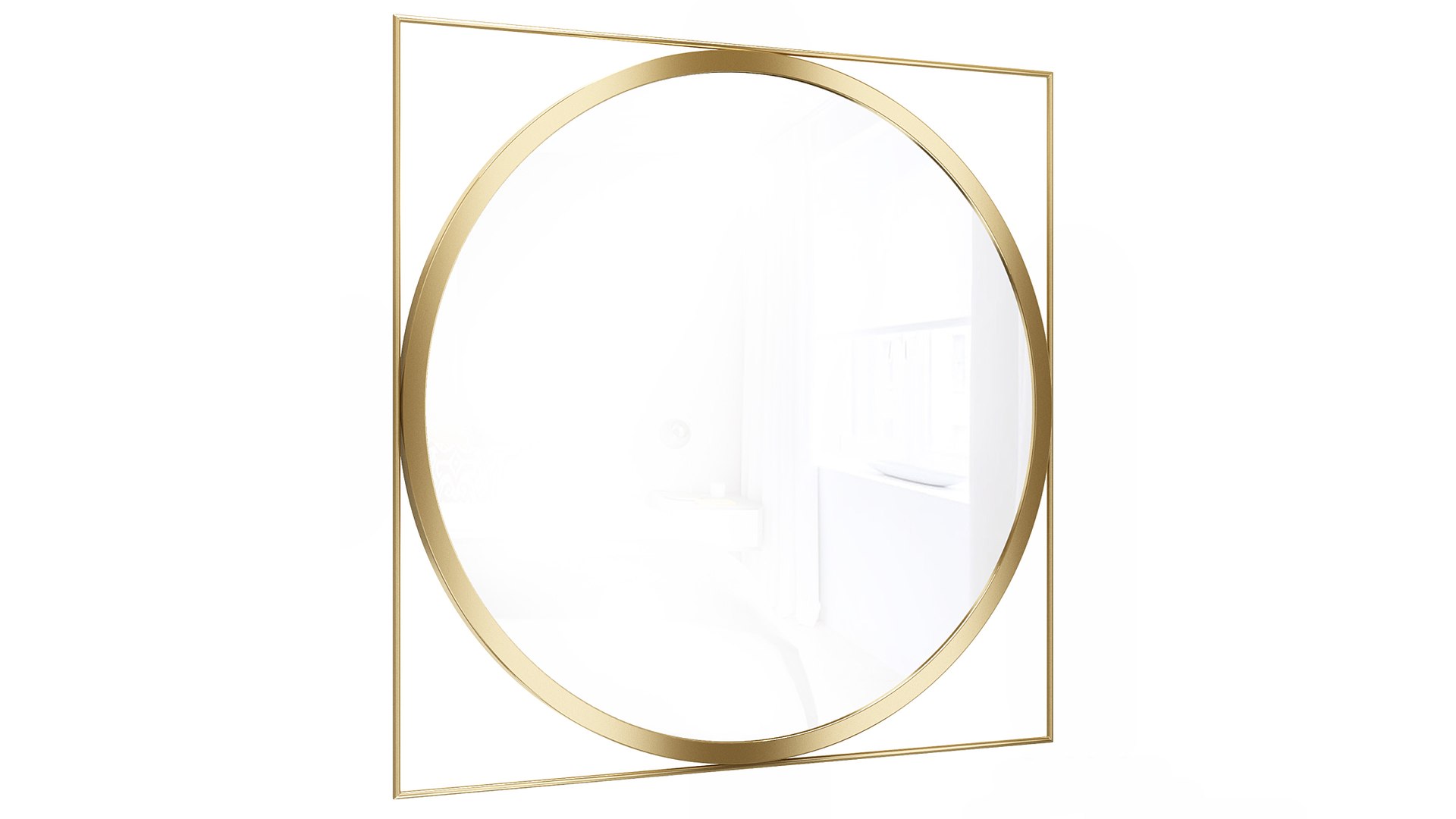 Mirror In A Metal Frame GZ-M1030 3D Model - TurboSquid 2021023