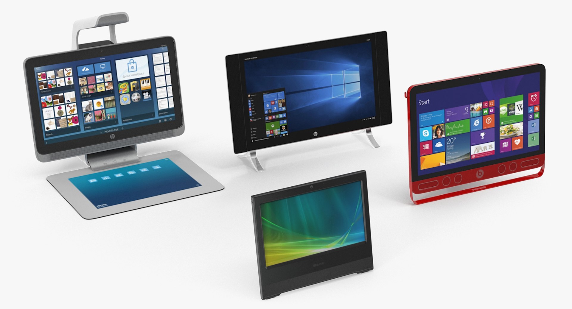 Desktop Pc 3D Model - TurboSquid 1235493