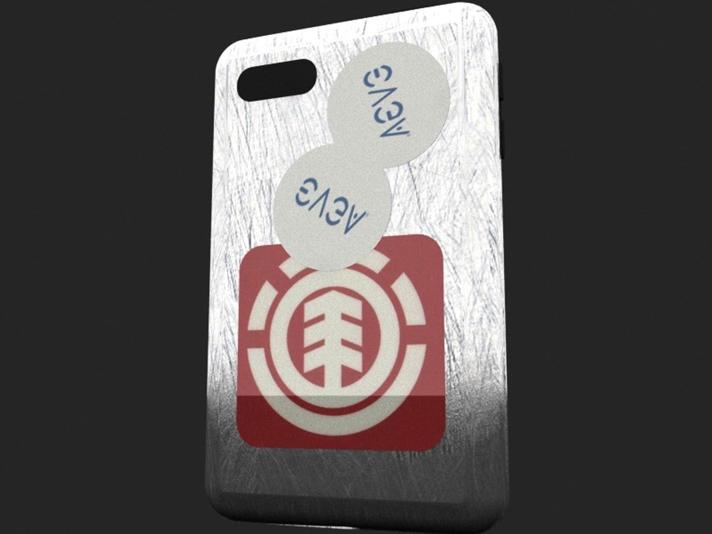 stickers ipod 3d max