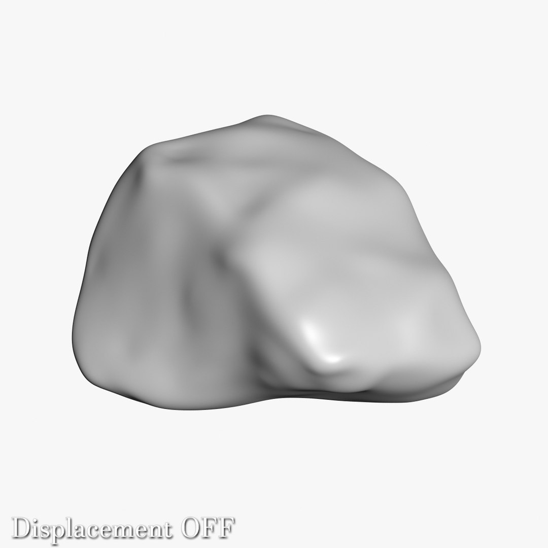 3d Model Small Stone 3