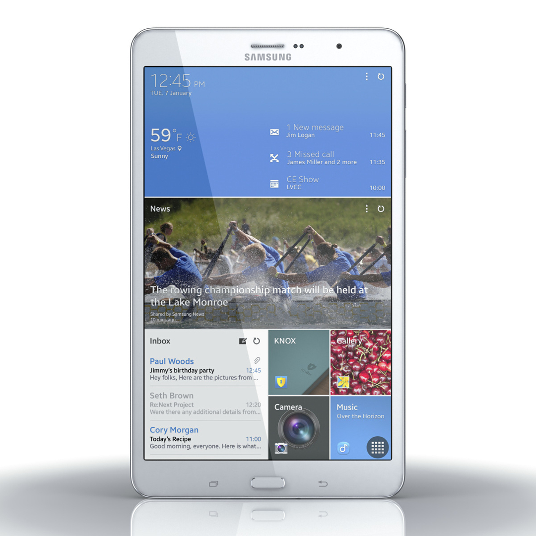 3d samsung galaxy tabpro 8 model