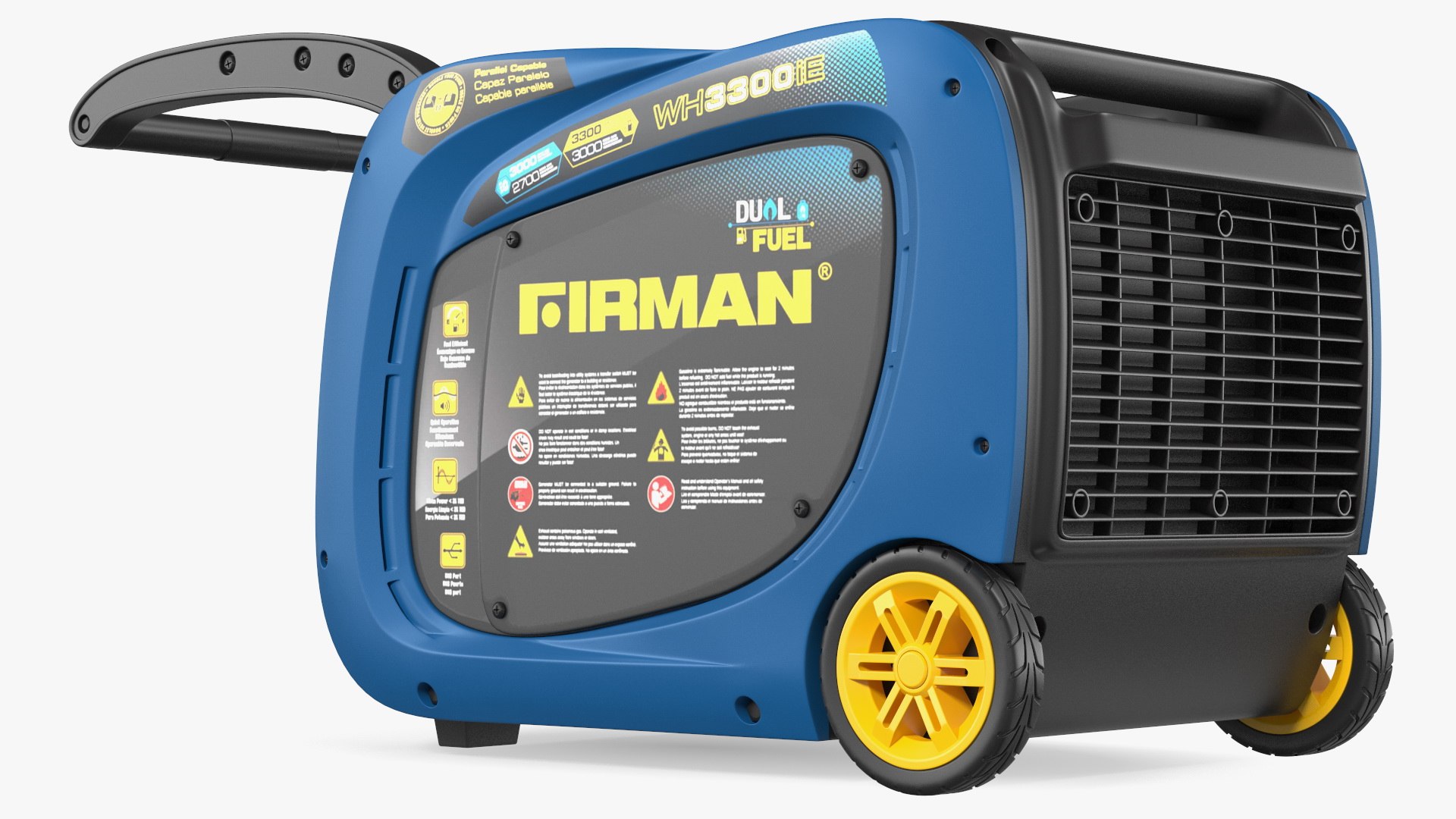 3D Firman WH03042 Portable Inverter Generator - TurboSquid 1728152
