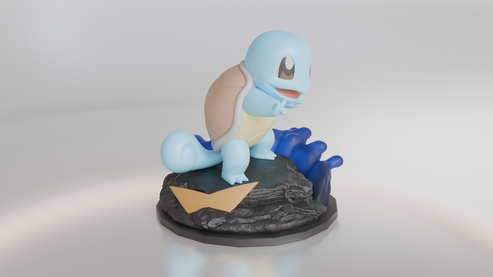 3D Printable Squirtle Pokemon 3D Model - TurboSquid 2346717