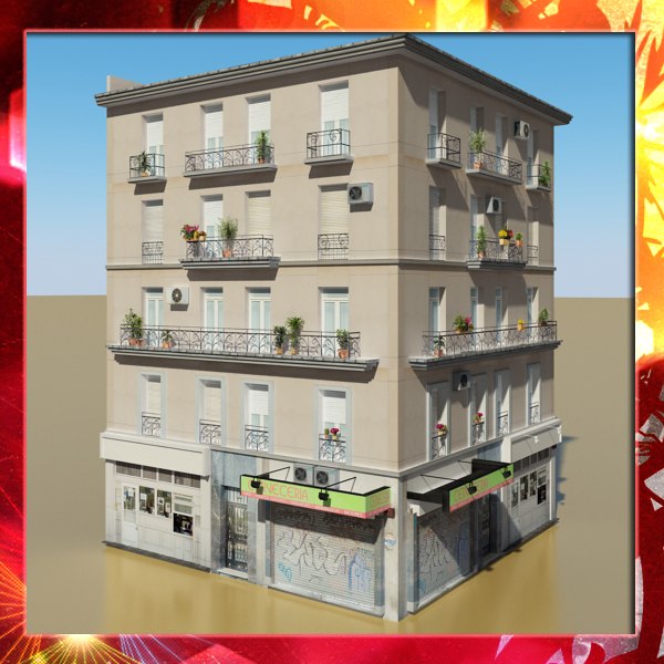 3ds max photorealistic building 17