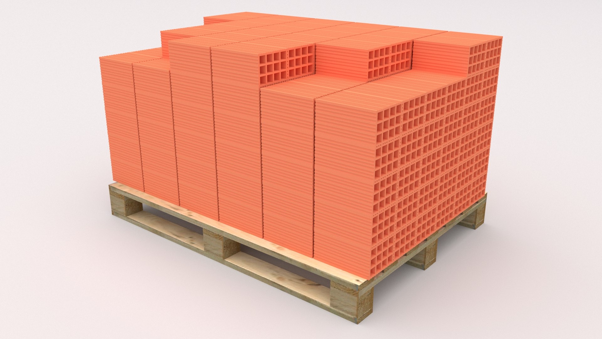 Pallet briks model - TurboSquid 1568904