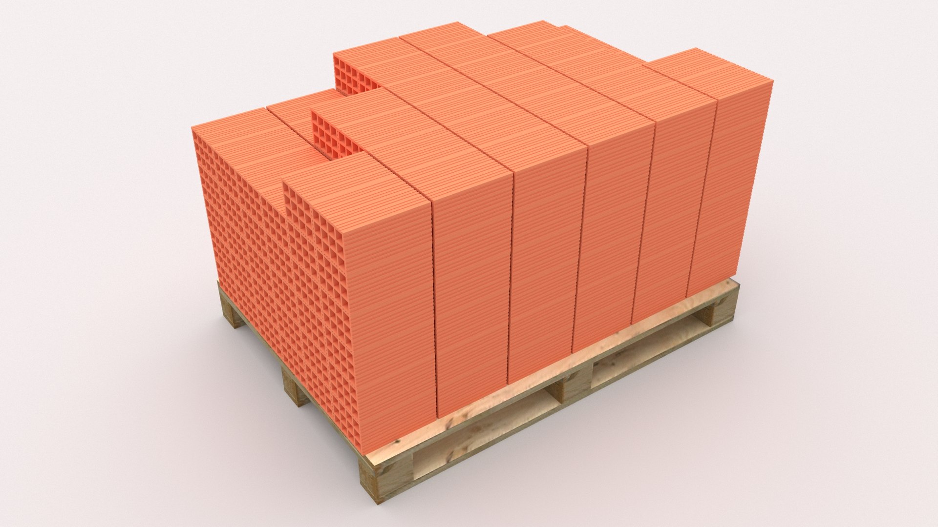 Pallet briks model - TurboSquid 1568904