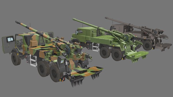 modelo 3d Cañón César - TurboSquid 2046683