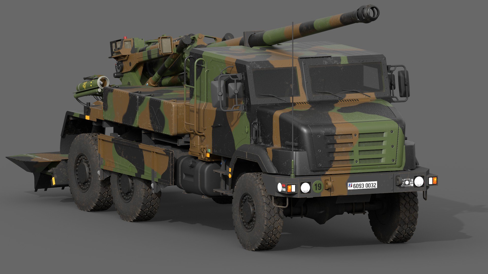 Caesar Cannon 3D Model - TurboSquid 2046683
