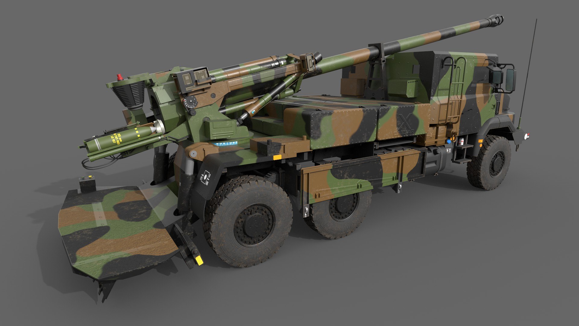 Caesar Cannon 3D Model - TurboSquid 2046683