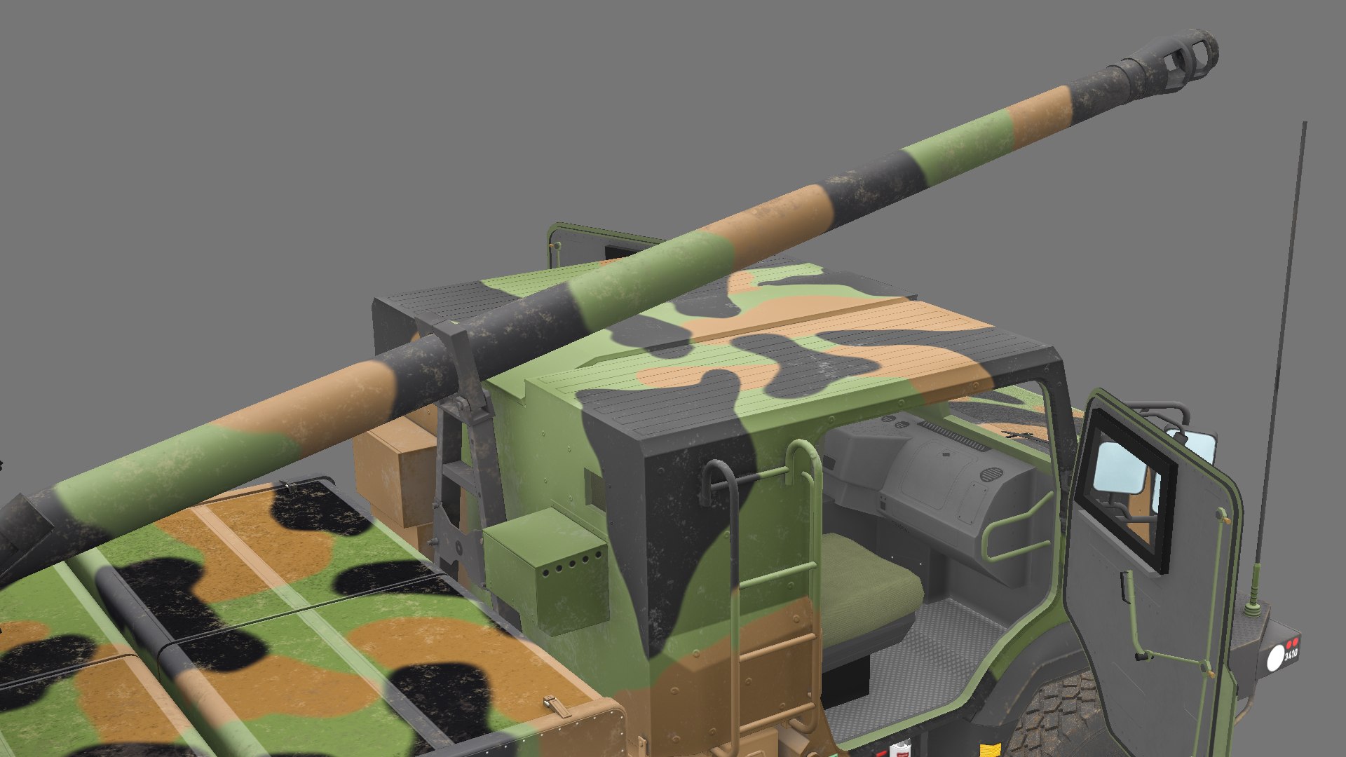 Caesar Cannon 3D model - TurboSquid 2046683