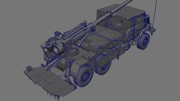 modelo 3d Cañón César - TurboSquid 2046683