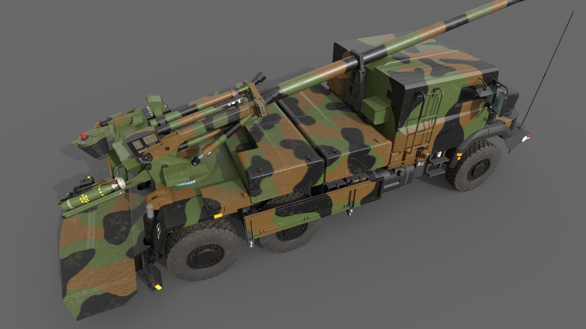 Caesar Cannon 3D Model - TurboSquid 2046683