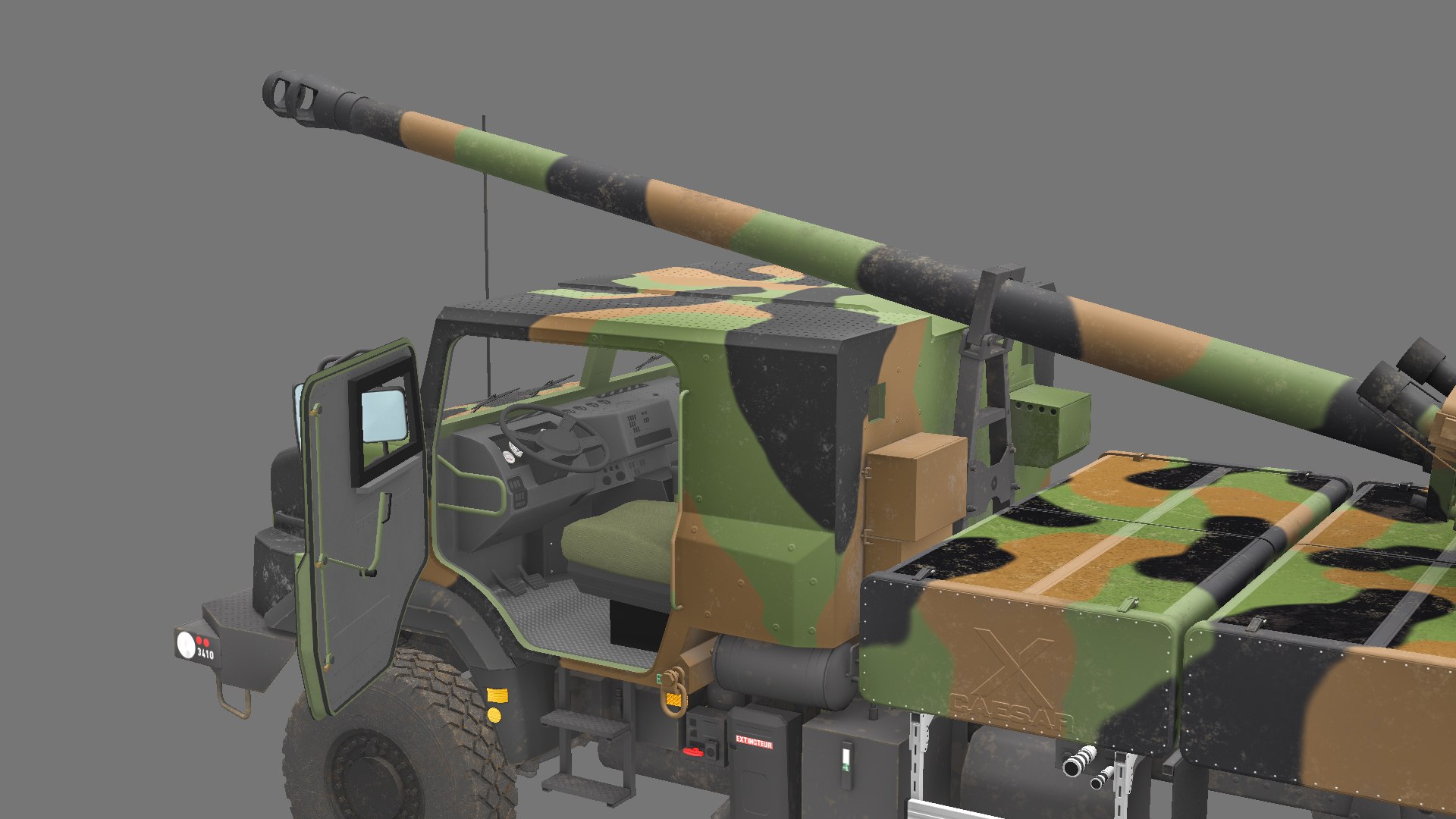 Caesar Cannon 3D model - TurboSquid 2046683