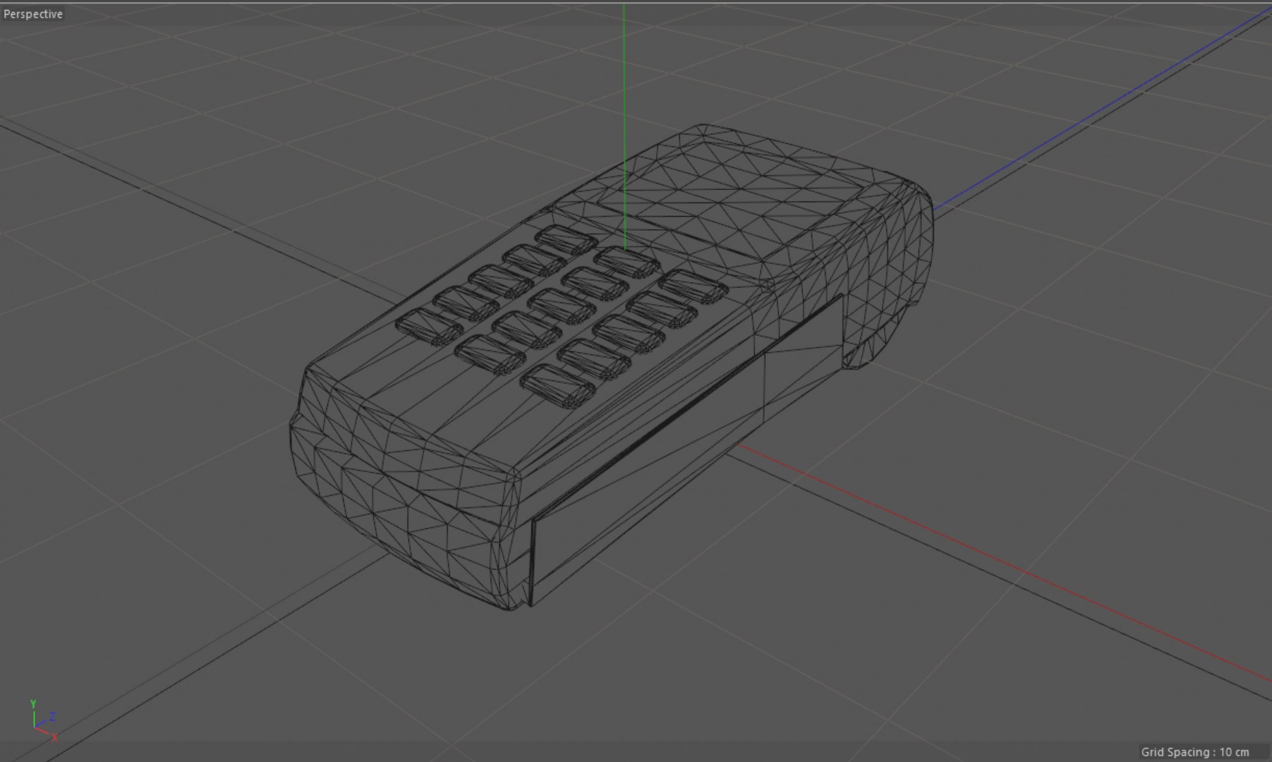 Credit card machine payment 3D model - TurboSquid 1359665
